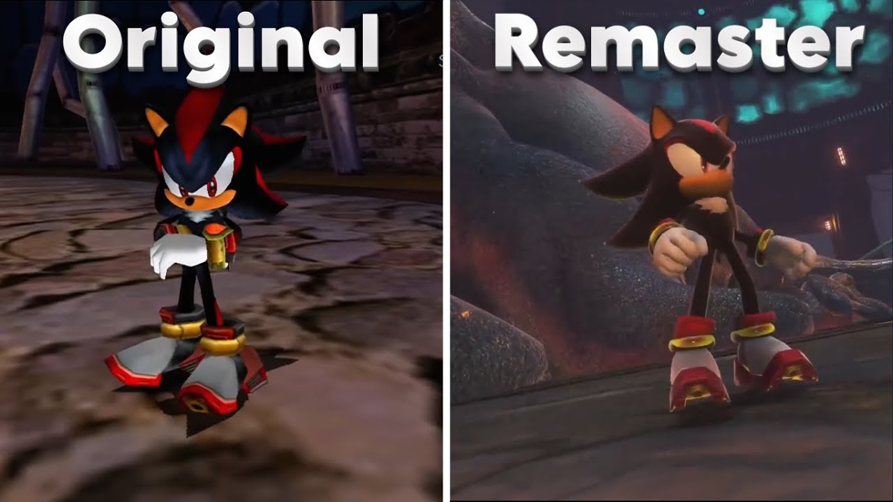 Sonic X Shadow Generations Original VS Remaster | Gameplay & Graphics ...