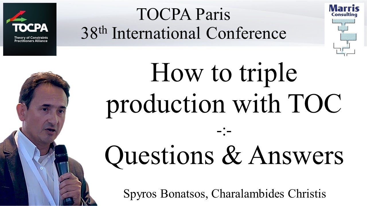 TOCPA Paris, Spyros Bonatsos answers questions - YouTube
