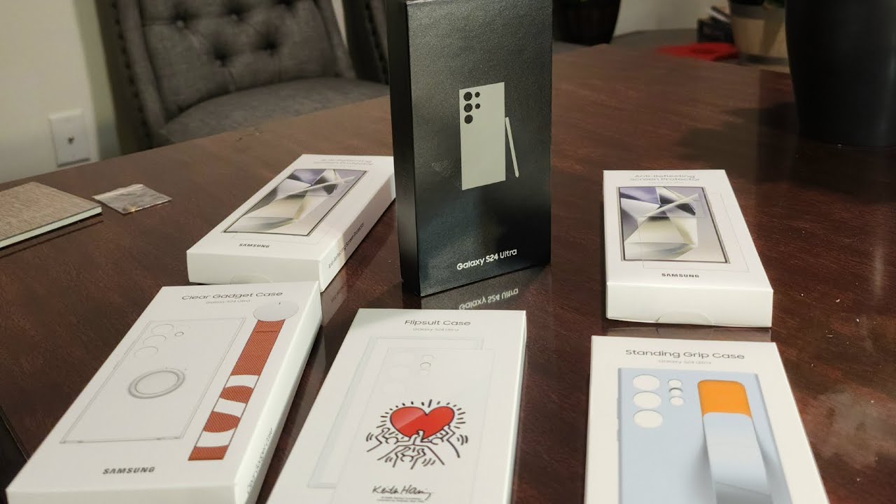 Samsung Galaxy S24 Ultra Unboxing Video with Multiple cases - YouTube