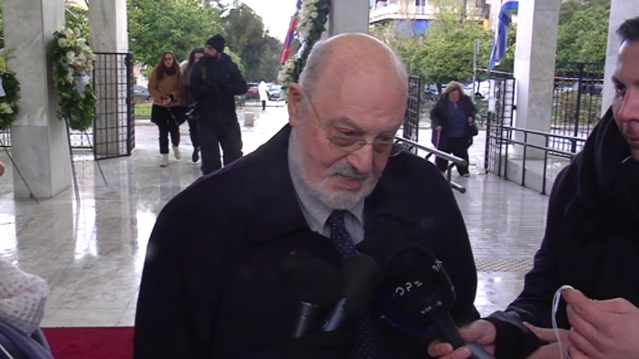 ΔΗΛΩΣΗ ΤΟΥ Κ. ΓΕΩΡΓΟΥΣΟΠΟΥΛΟΥ ΣΤΗΝ ΚΗΔΕΙΑ ΤΟΥ ΘΑΝΟΥ ΜΙΚΡΟΥΤΣΙΚΟΥ - YouTube
