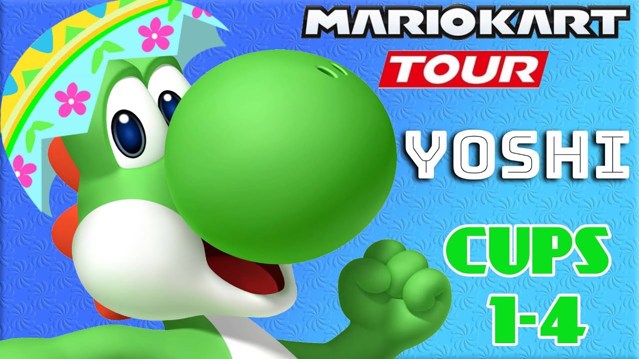 Mart Kart Tour Yoshi Tour Cups 1- 4 iOS Gameplay - YouTube