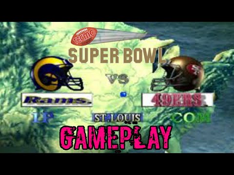 Let's Look at Tecmo Super Bowl (PS1) - YouTube
