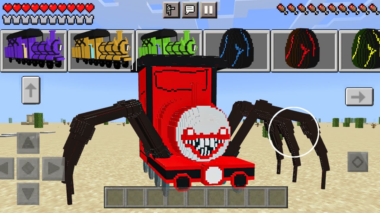 Choo Choo charles | Minecraft Addon / mod - YouTube