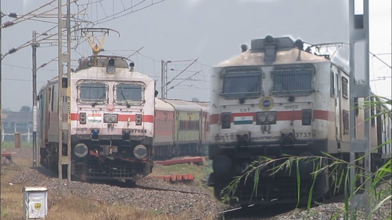 Tirupati weekly SF express meets visakhapatnam swarnajayanti Express ...