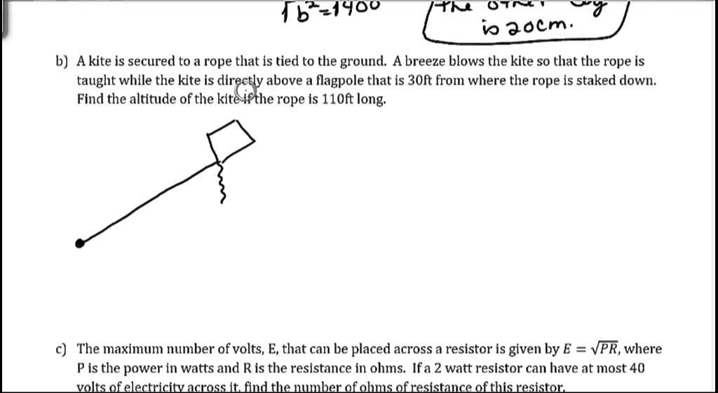 Problem Solving with Radical Expressions - 10.6 - YouTube