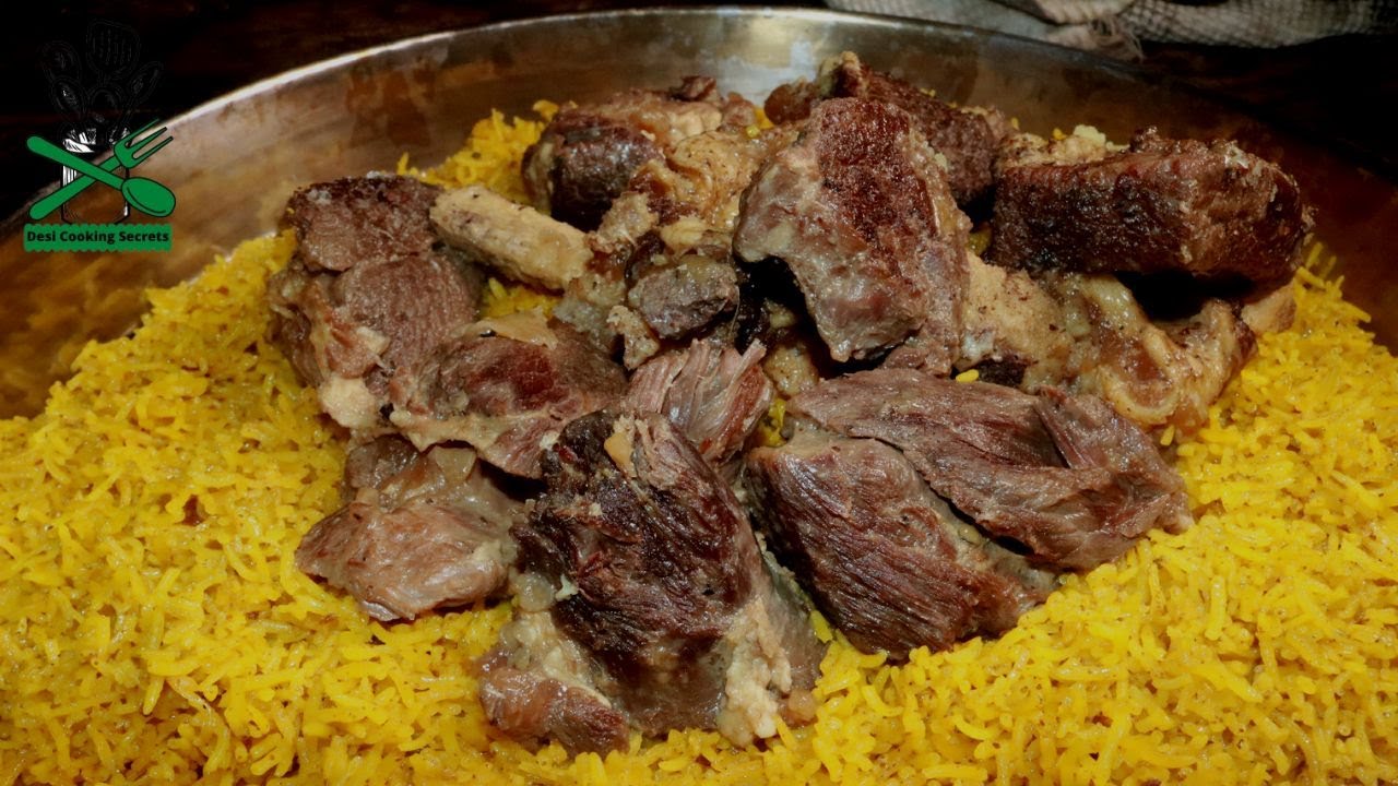 How to make easy arabic beef mandi || Beef Mandi Arabic || Wakeel ky ...
