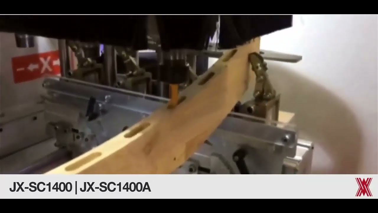 Фрезерно-сверлильный обрабатывающий центр с ЧПУ JX-SC1400/1400A - YouTube