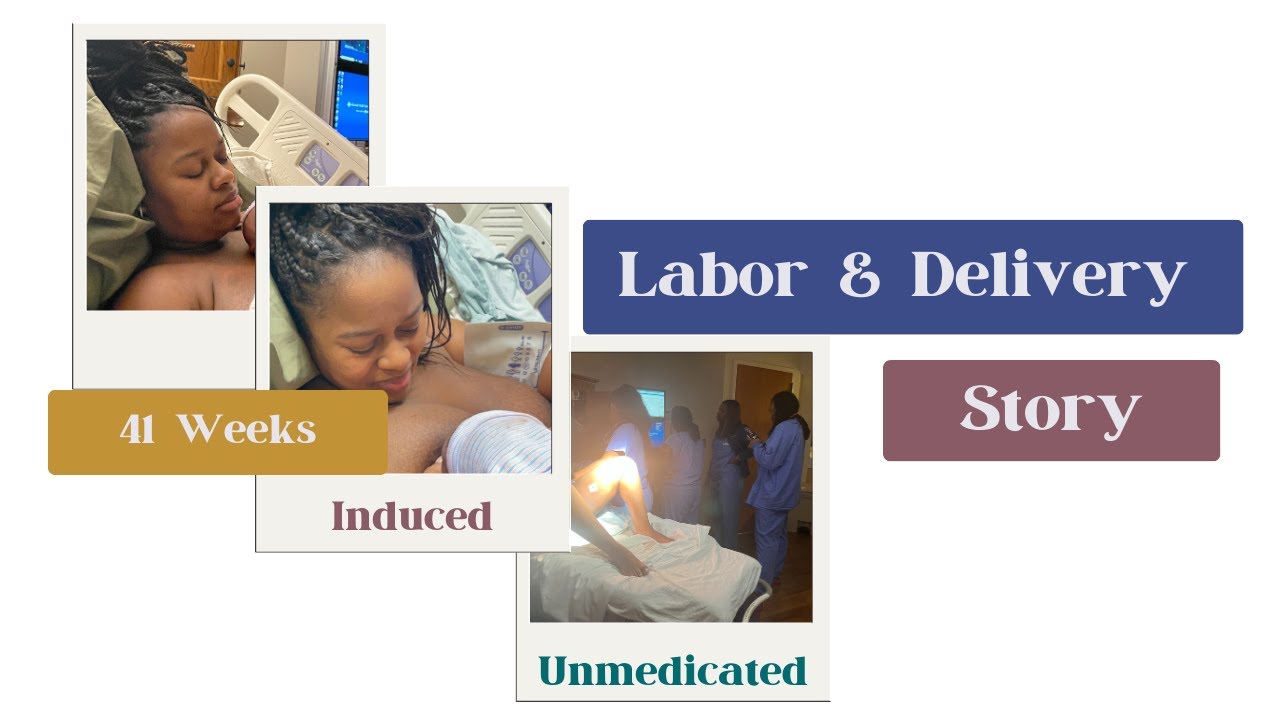 POSITIVE LABOR and DELIVERY STORY | Induced | Active Labor - YouTube