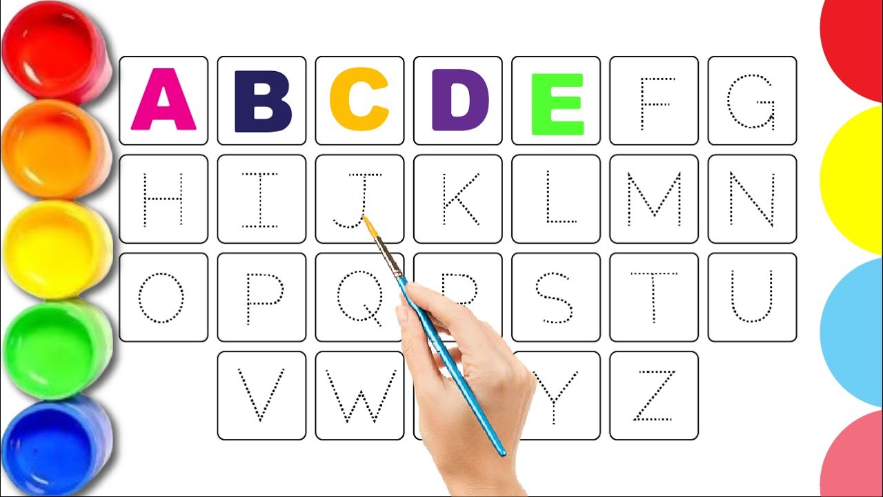 a for apple spelling, A for Apple B for Ball ...