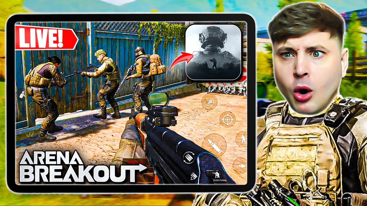 Play Arena Breakout With Me! (Free Koen Giveaways) - YouTube