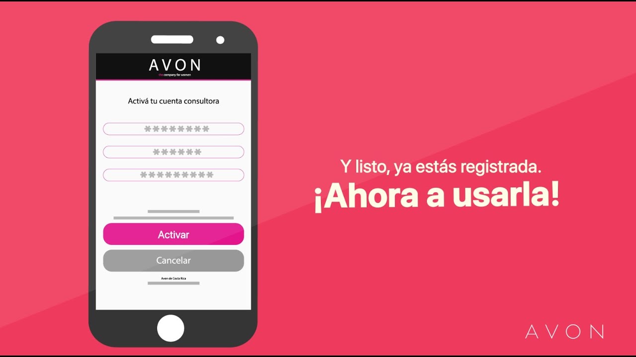 Avon | Registrarse en el App - YouTube