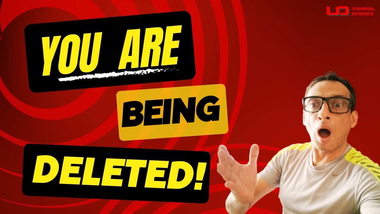 Your life is being deleted - YouTube