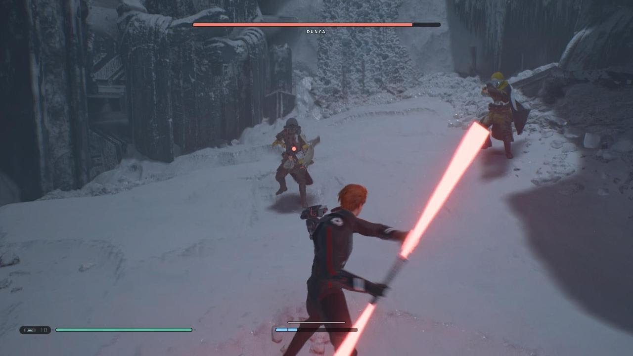 Jedi Fallen Order Dunya Bad Fran Boss Fight - YouTube