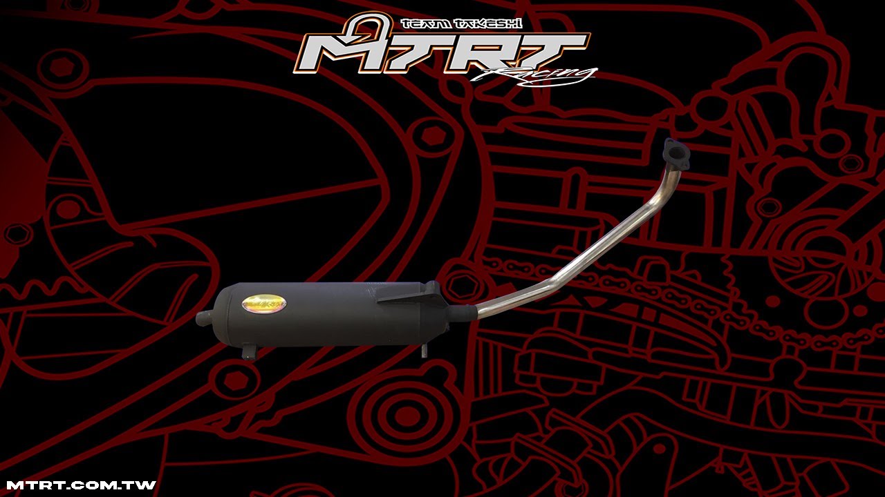 MTRT Silent Killer Pipe For Aerox - YouTube