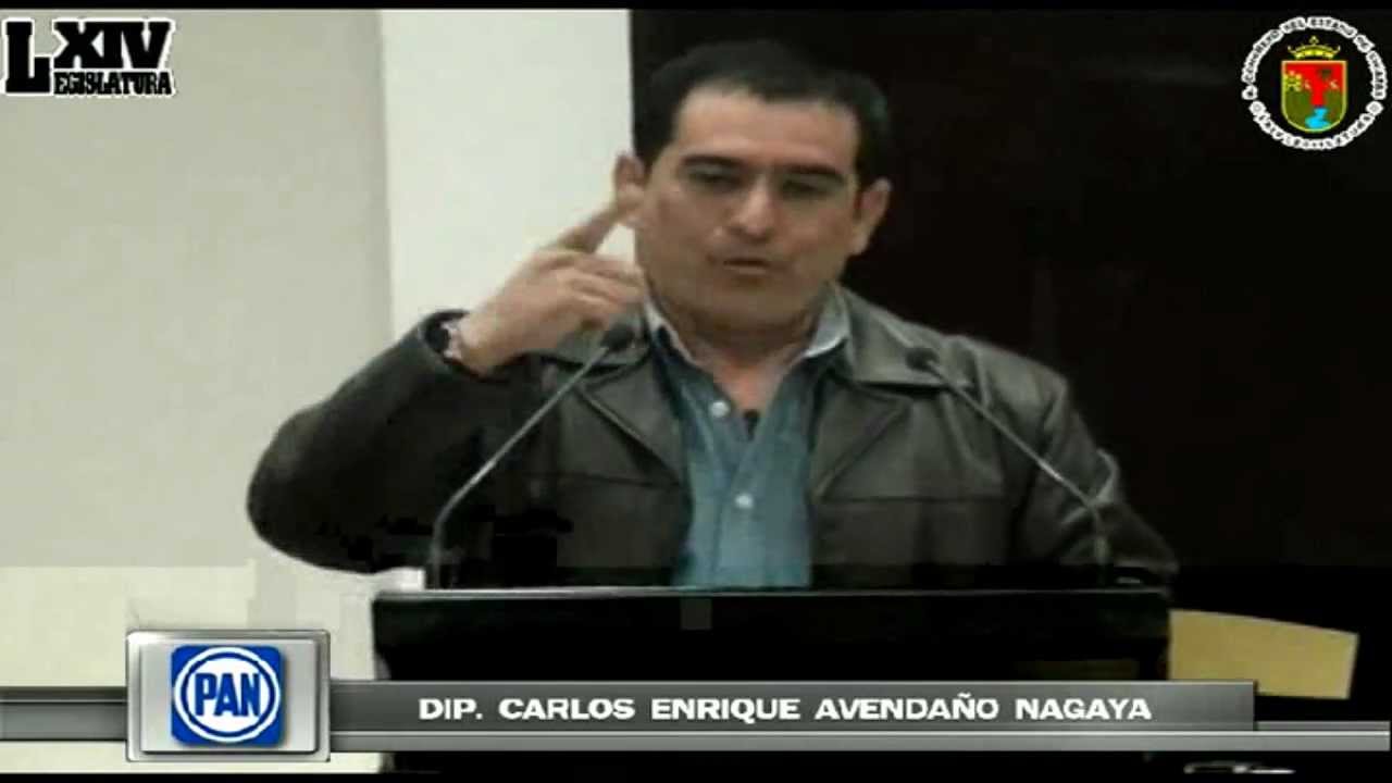Intervención Dip. Carlos Enrique Avendaño Nagaya 07 de Junio 2012 - YouTube
