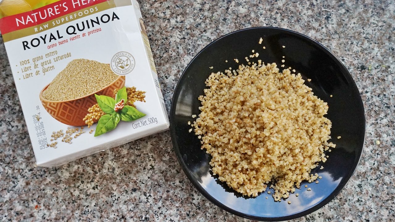COMO PREPARAR QUINOA Muuuuuy Rico - YouTube
