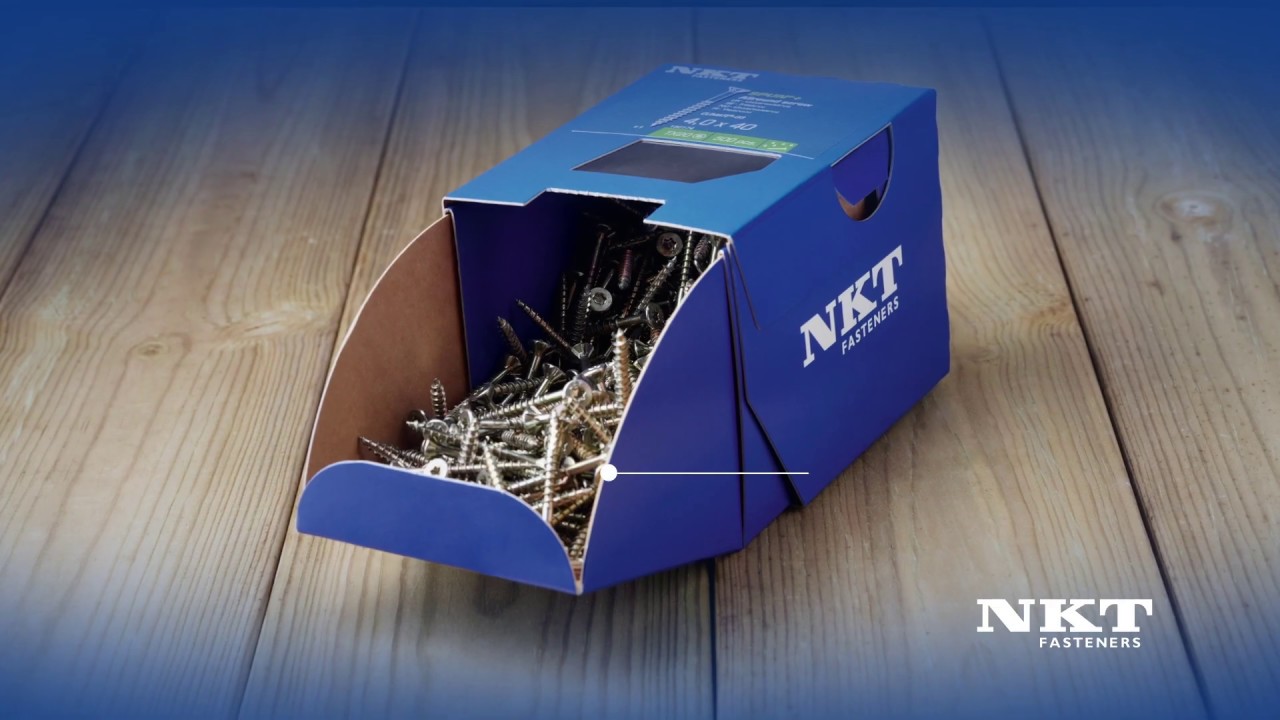 NKT Fasteners - Hållbar och funktionell förpackning - YouTube