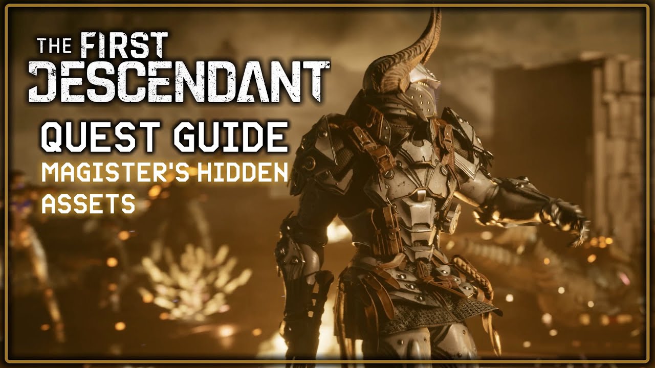 Magister's Hidden Assets Quest Guide - The First Descendant - YouTube