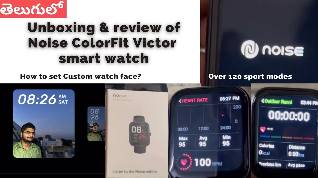 Unboxing of Noise ColorFit Victor smart watch | Tech spec | #noisewatch ...