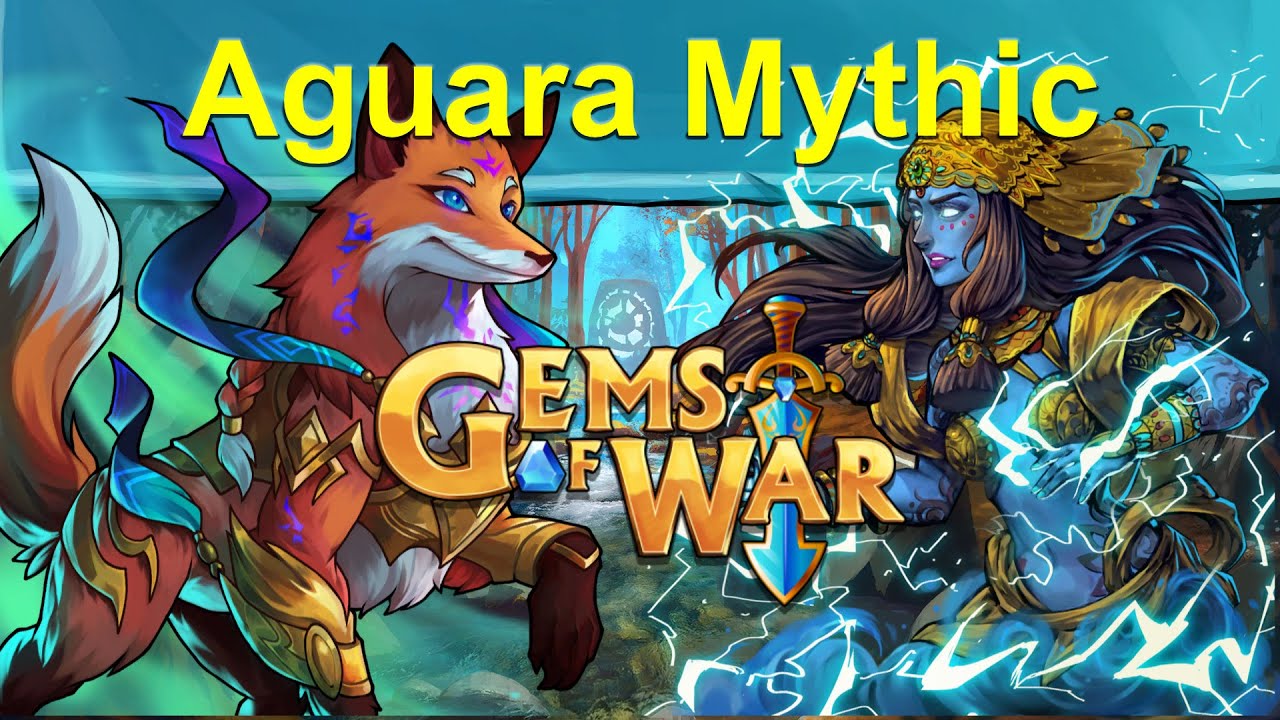 Gems of War: Aguara Mythic Teams, Strategy, and Key Opening - YouTube