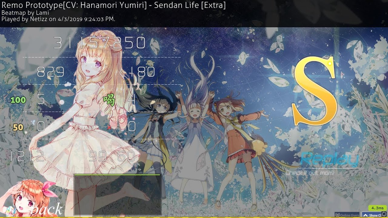 [Osu!] Sendan Life [Extra] 99.6% FC 342PP - YouTube