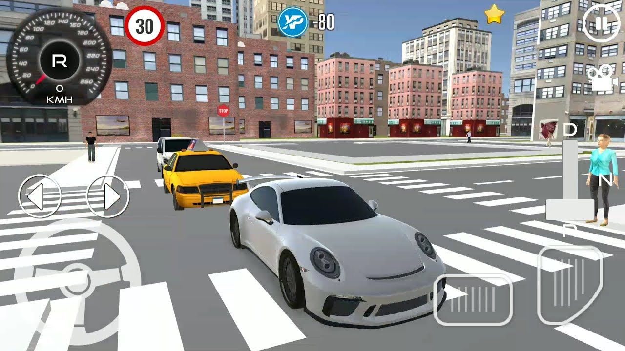 Driving School 3D - #17 New Car Unlocked | Free Car Simulator Games ...