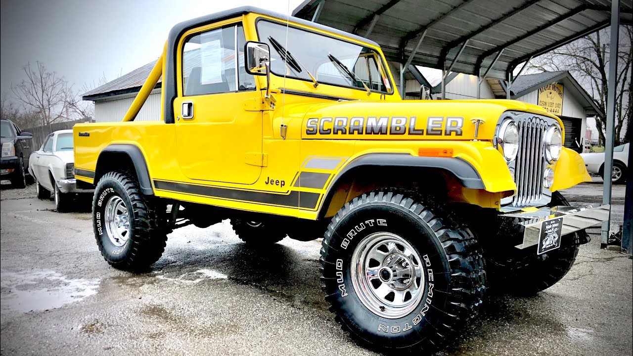 1985 Jeep CJ-8 Scrambler SOLD for $22,900 Maple Motors #484 - YouTube