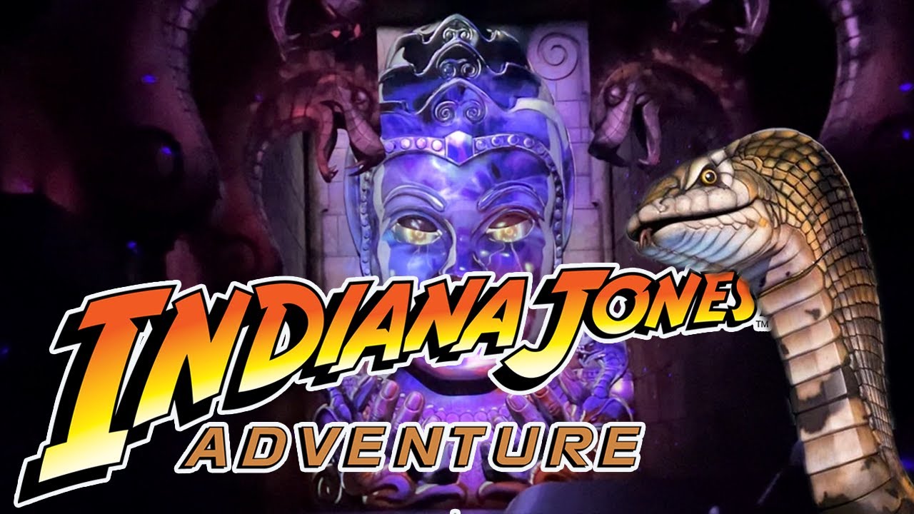 New Scenes on the Indiana Jones Adventure Ride - YouTube