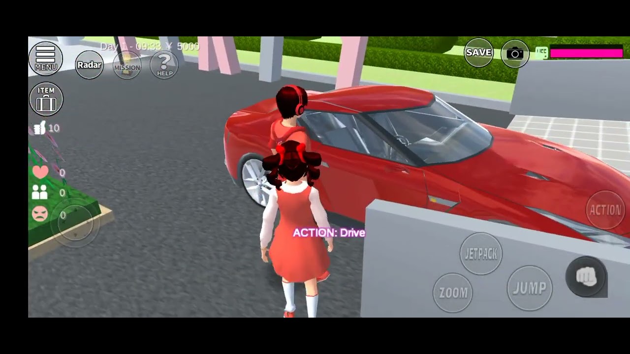 SAKURA MAIN KE RUMAH SULTAN - YouTube