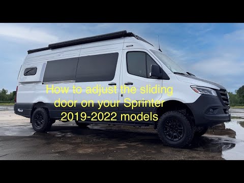 How to Adjust a Sprinter Sliding Door (2019–2022) – Stop the creaking ...