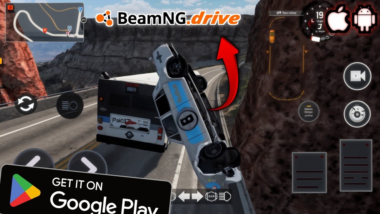BeamNG Drive Mobile Gameplay Android & IOS - YouTube