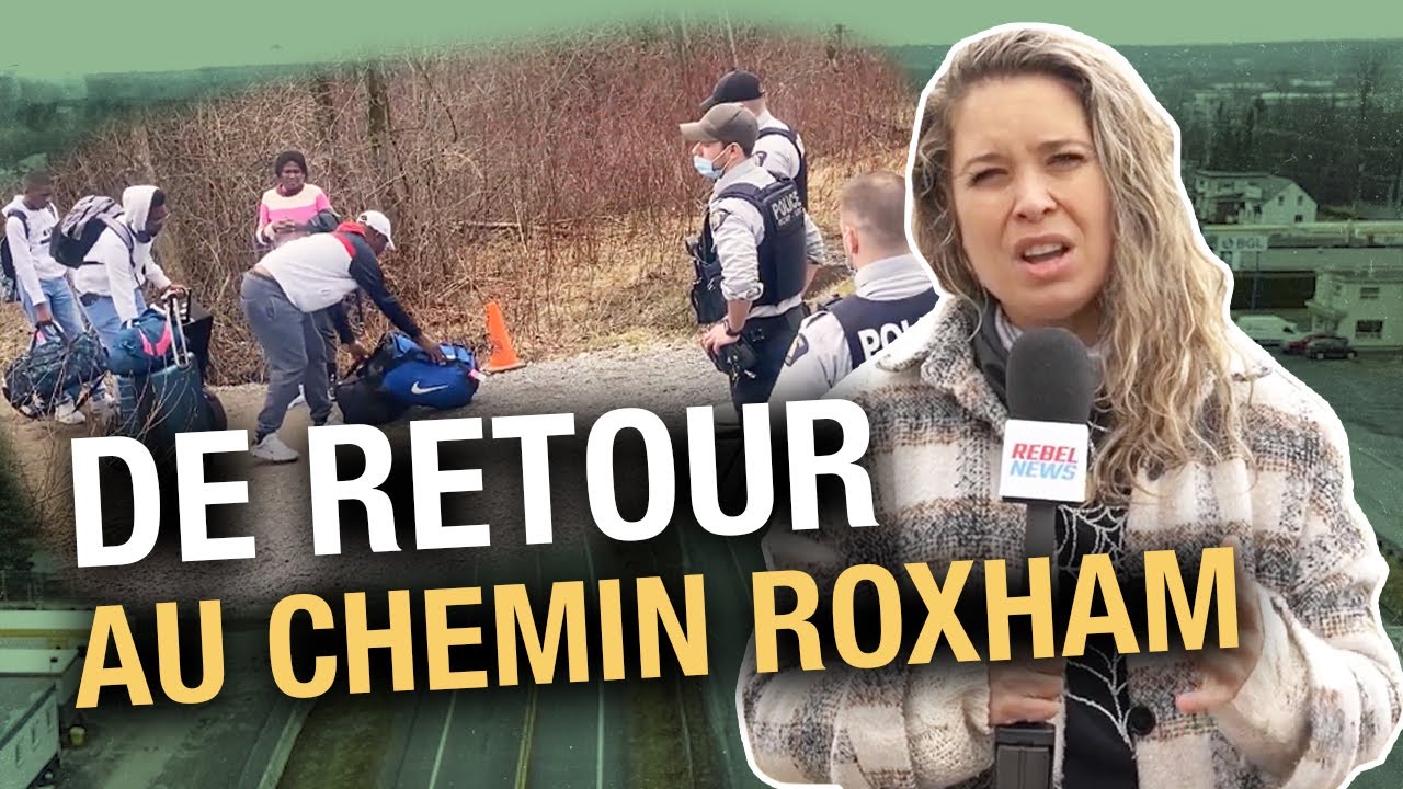 Chemin Roxham: Un nombre record de passages illégaux à la frontière ...