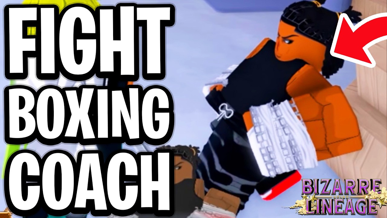 How to Fight Boxing Coach In Bizarre Lineage Roblox - Full Guide - YouTube