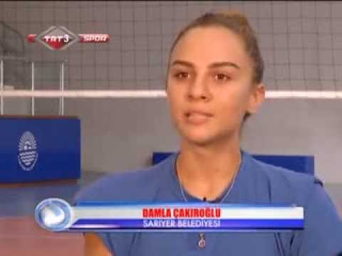 TRT Spor Damla Çakıroğlu Röportajı
