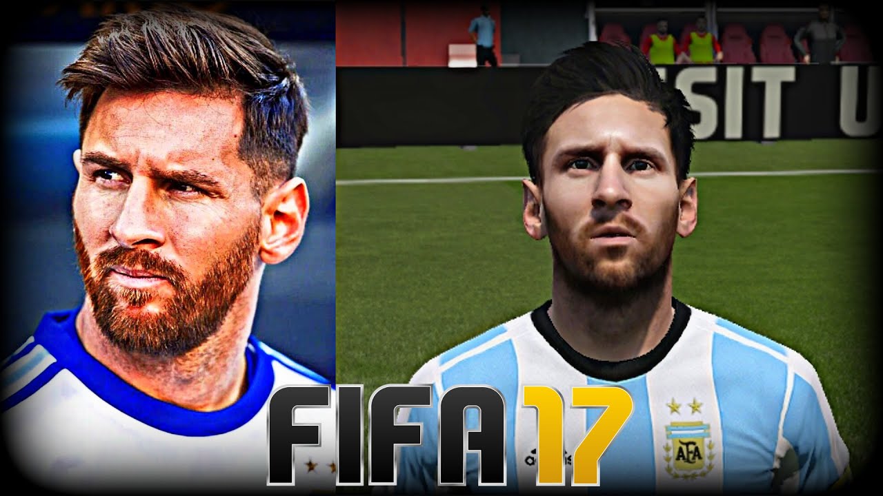 FIFA 17 | Lionel Messi New Beard suggestion | HD - YouTube