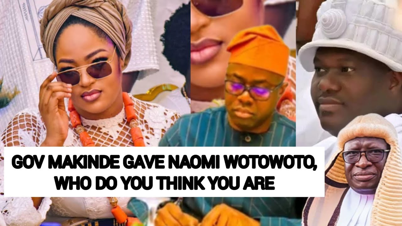GOV MAKINDE GAVE QUEEN NAOMI WOTOWOTO, WHO DO YOU THINK YOU ARE - YouTube
