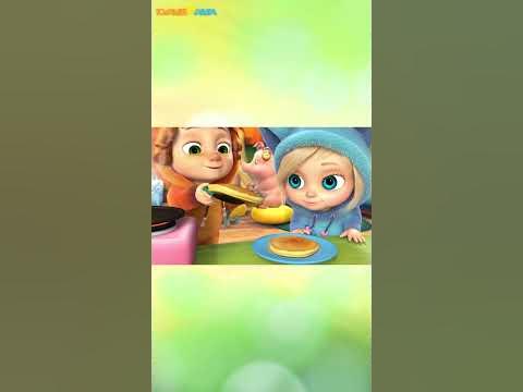 🥞 Mix a Pancake | Dave and Ava Nursery Rhymes & Baby Songs | #Shorts ...