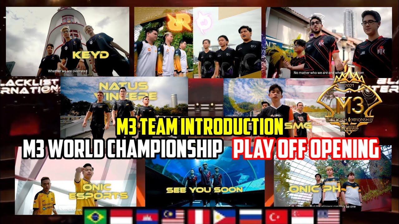 M3 WORLD CHAMPIONSHIP PLAYOFFS OPENING AND TEAM INTRODUCTION - YouTube