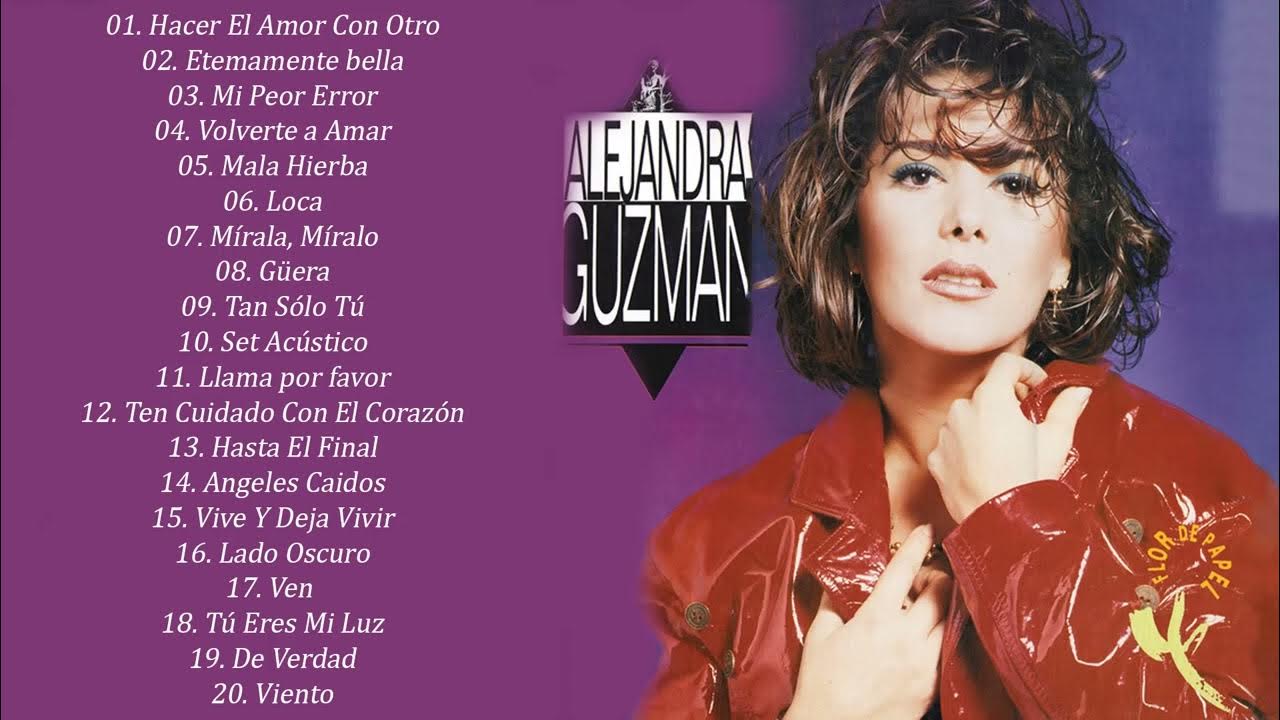 Alejandra Guzmán Exitos Top 20 Mejores Canciones Album Completo