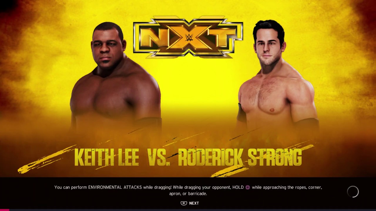 NXT Championship Tournament Episode 2 - Round 1 - Keith Lee vs Roderick ...