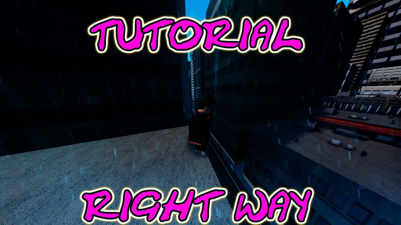 ROBLOX PARKOUR: Doing both tutorials the normal way - YouTube