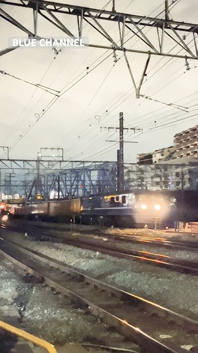 (貨物列車) 2024/11/08 5088レ EF210-120 + コキ23B (百済タ〜仙台タ) #Shorts - YouTube