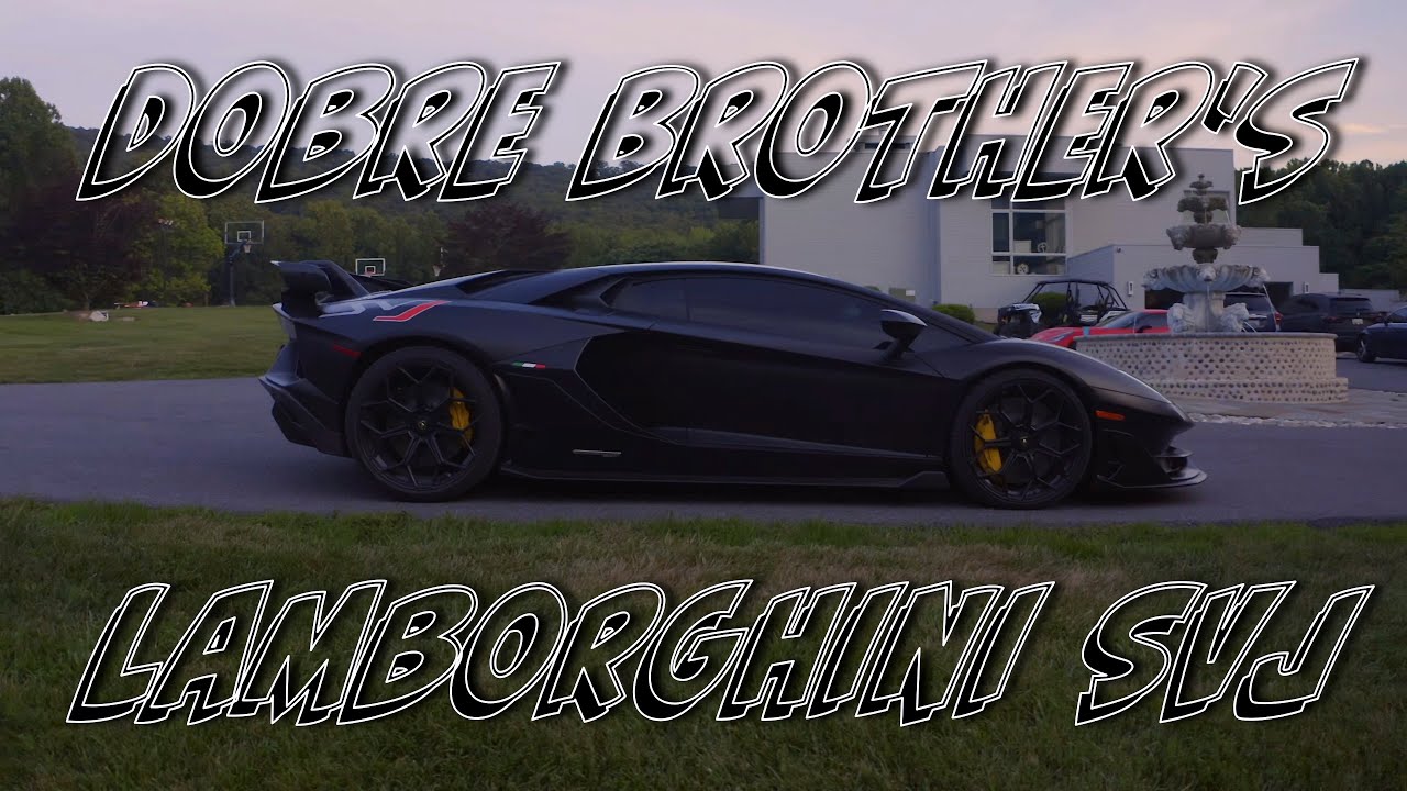 We Tinted The Dobre Brother's Lamborghini Aventador SVJ - YouTube