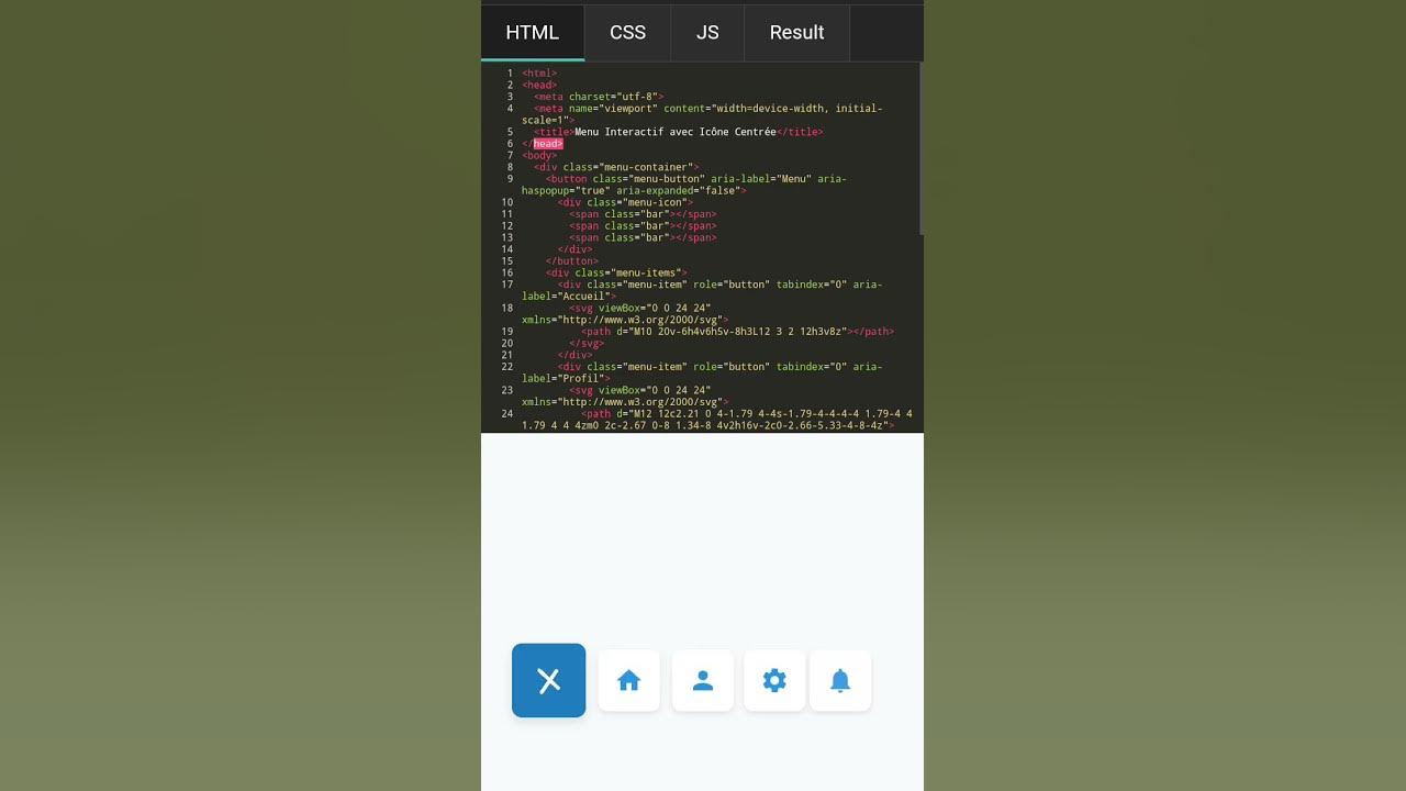 Awesome Html Css And Javascript Menu Animation Coding Animationhtml Csstricks Webanimation 