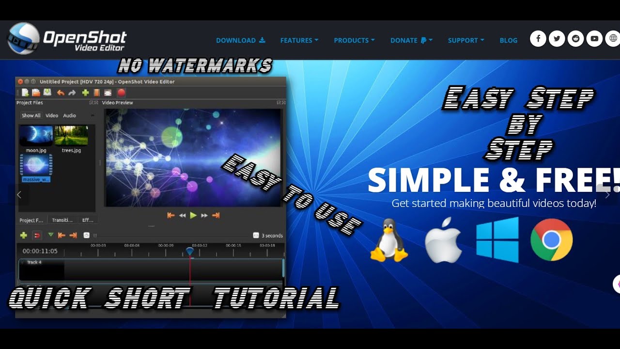 Open Shot Tutorial (Basic Easy Step by Step) 2025 - YouTube