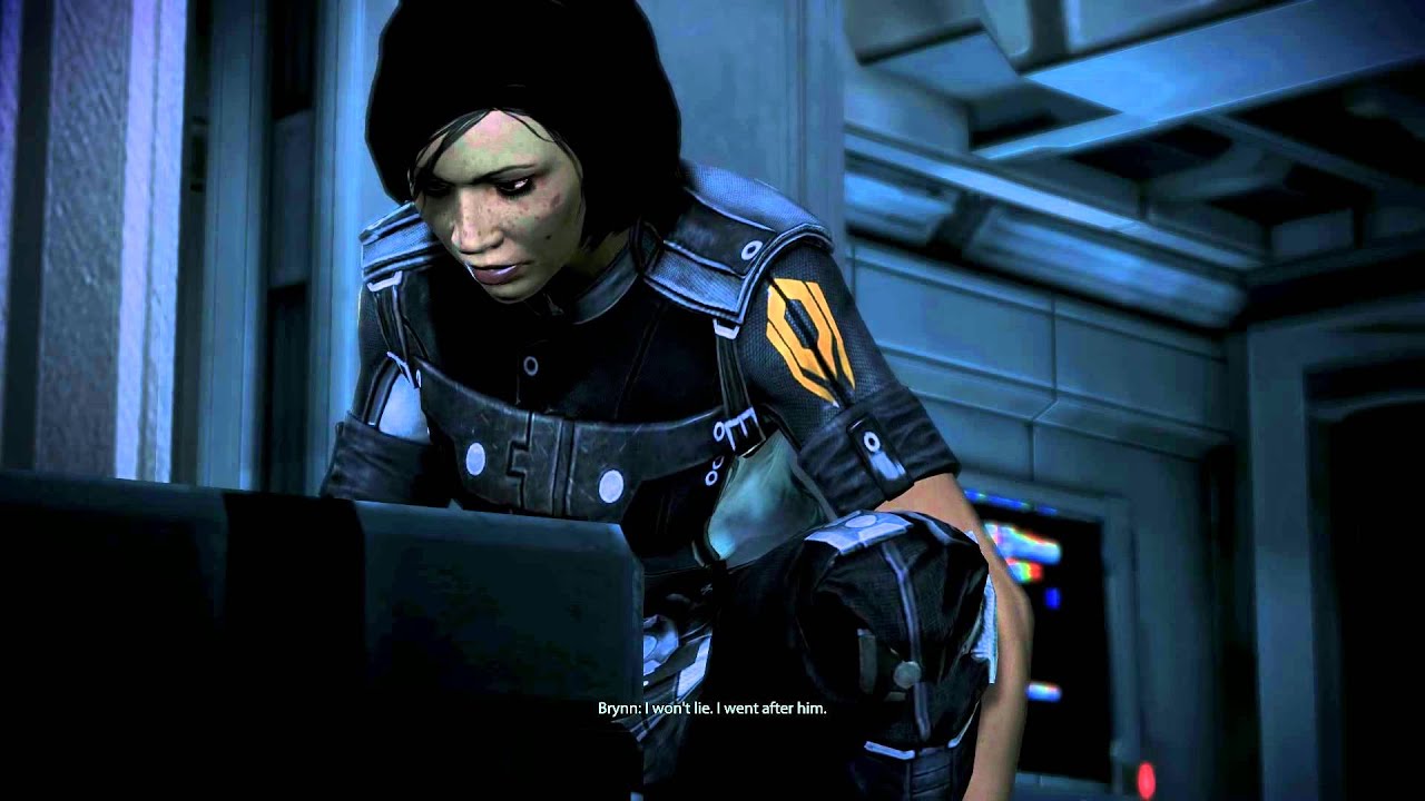 Mass Effect 3: Jacob Romance #3: Talking to Brynn (version 1) - YouTube