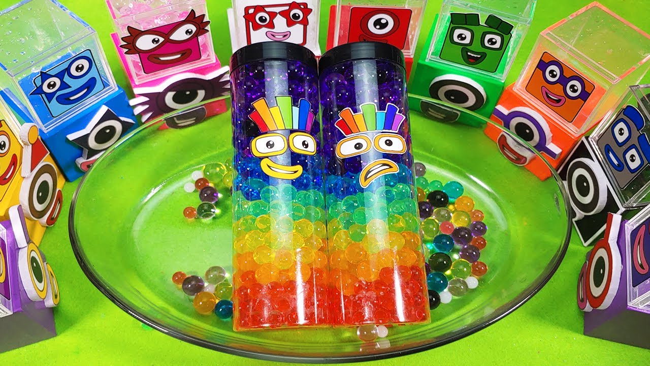 Numberblocks 7 | Relaxing Orbeez With Box Colorful | Satisfying Video ...