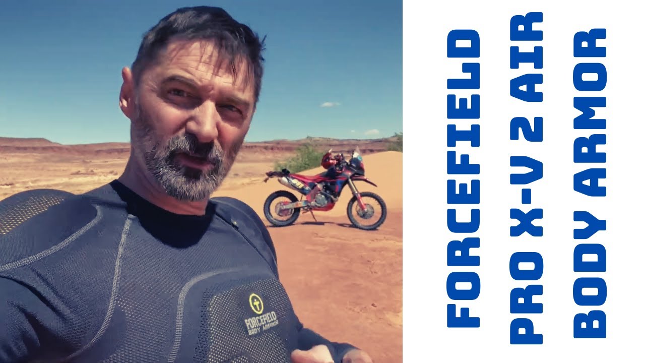 Forcefield Pro X-V 2 Air Armored Shirt - YouTube