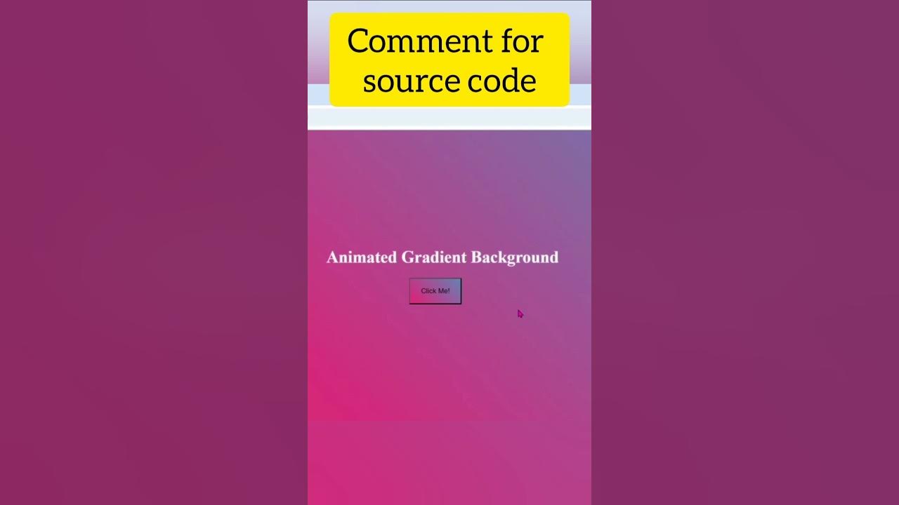 Animated Gradient Background || #html5#css#animated#viralvido#html#webdevelopment#webdev#htmlcss ...