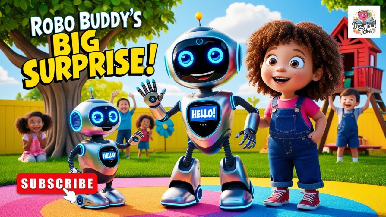 Robo Buddy’s Big Surprise! | Cartoon | Story - YouTube